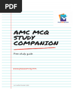 AMC MCQ Handbook | PDF