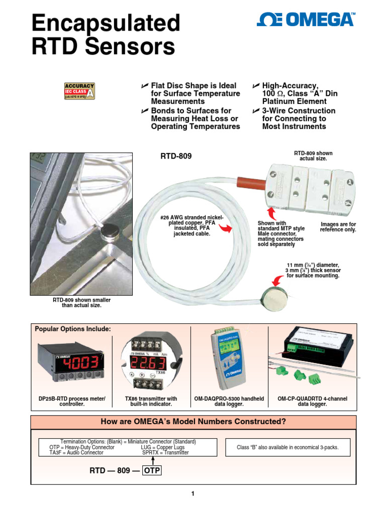 RTD 809 | PDF | Electrical Connector | Manufactured Goods