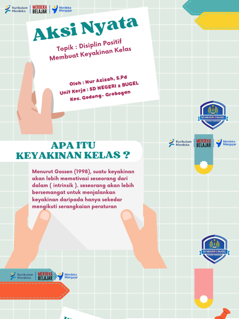 Membangun Keyakinan Kelas Positif | PDF | Karier & Perkembangan ...