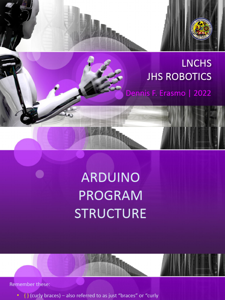 Arduino Programming Basics Guide | PDF | Data Type | Integer (Computer Science)