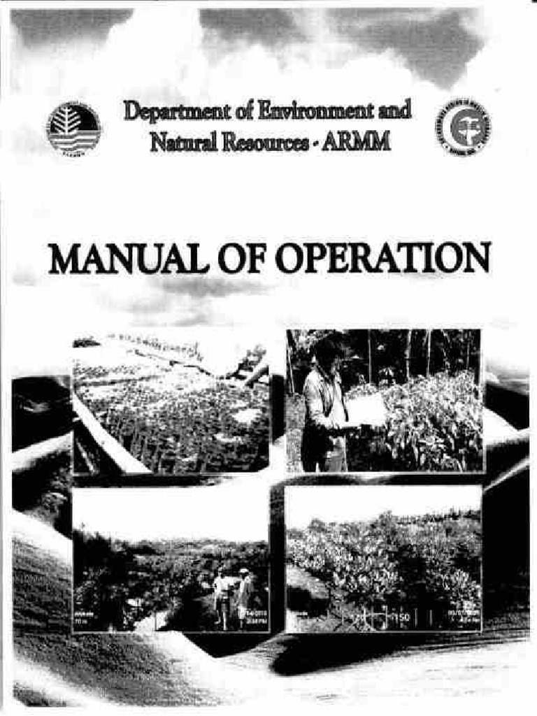 DENR ARMM Manual of Operations | PDF