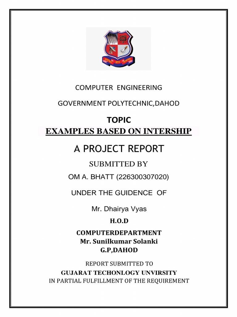 Project REPORT | PDF