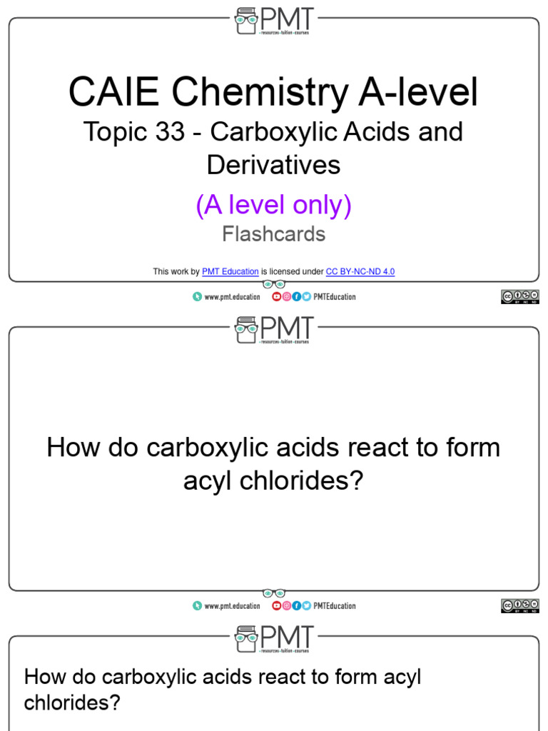 Carboxylic Acids & Derivatives Guide | PDF | Acid | Ester