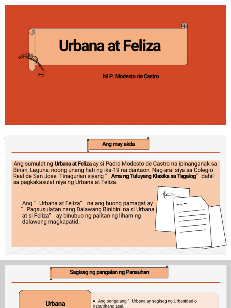 Urbana at Feliza | PDF