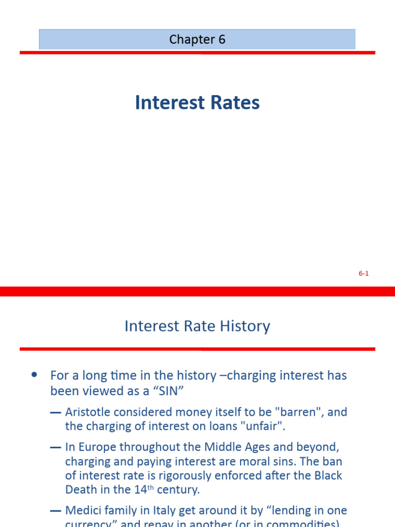 Interest Rates | PDF