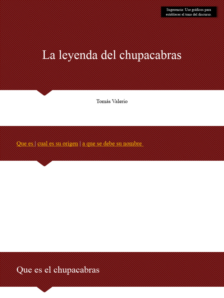 La Leyenda Del Chupacabras | PDF
