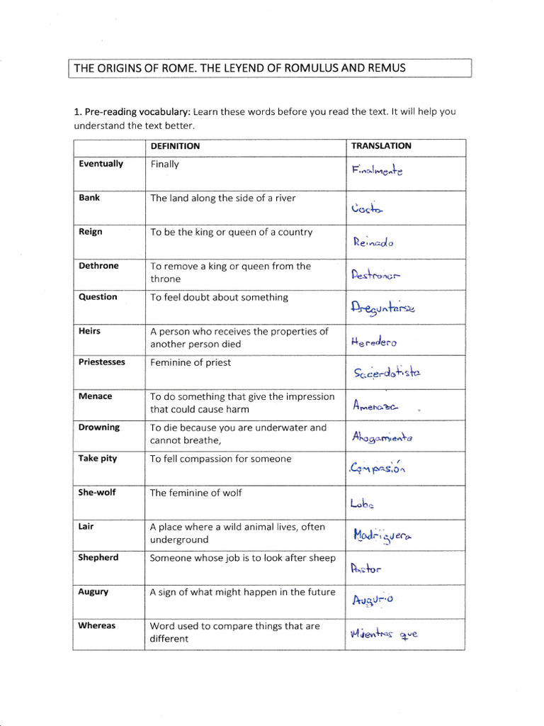 Romulus and Remus | PDF | Romulus And Remus | Mythological Characters