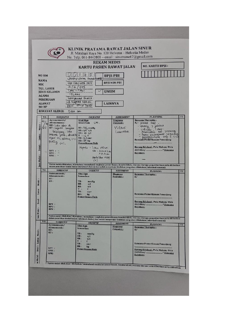 Dokumen Bukti Pelaksanaan Efektif SBAR-TBK | PDF