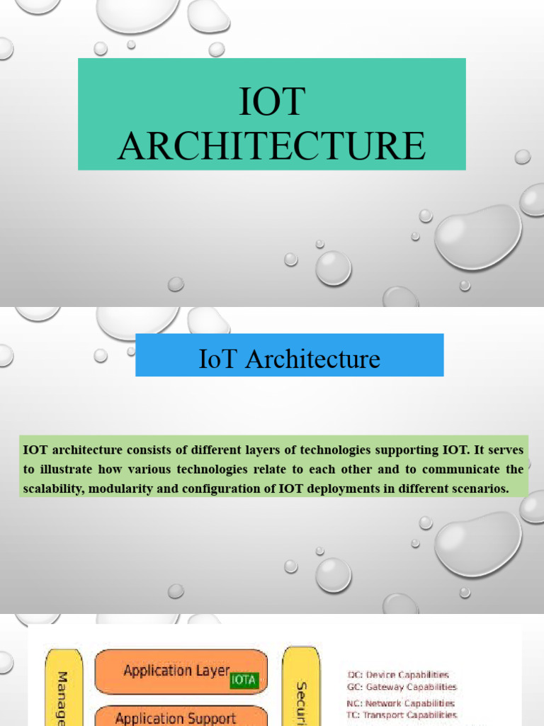 IoT Architectures | PDF | Computer Network | Internet Of Things