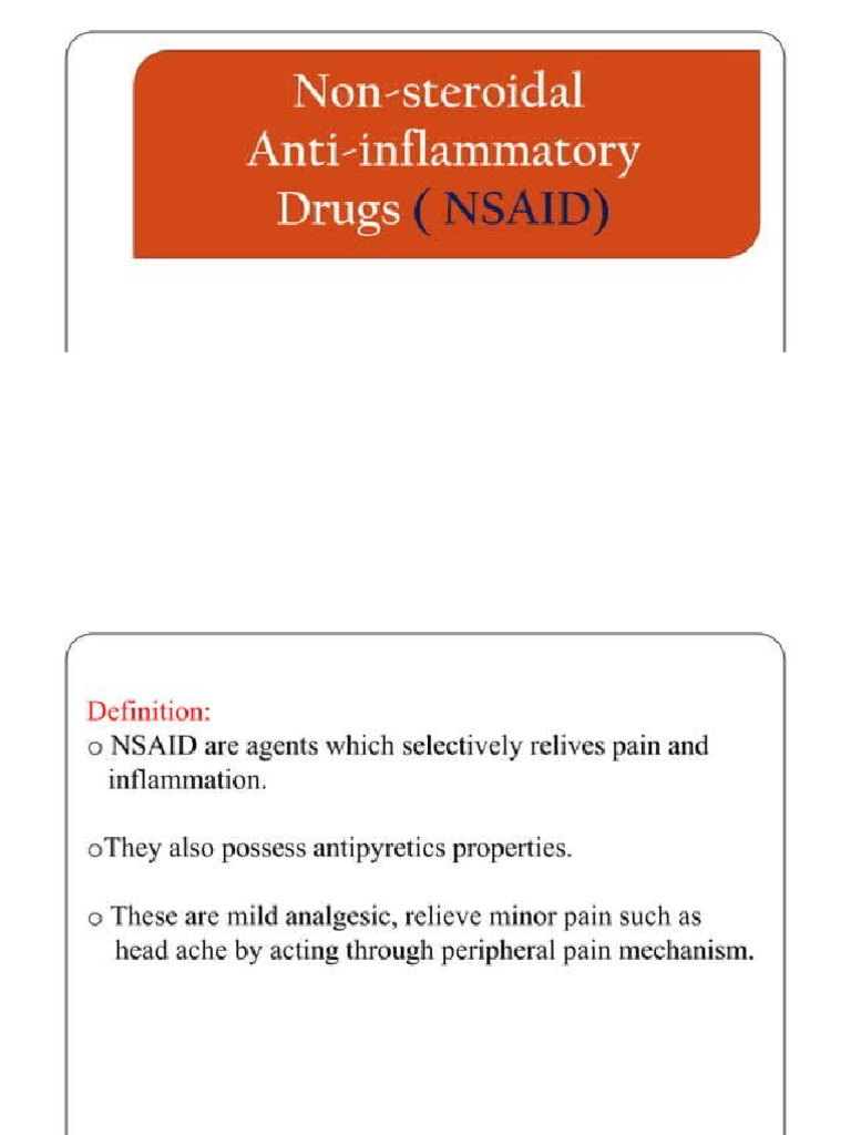 NSAIDS | PDF