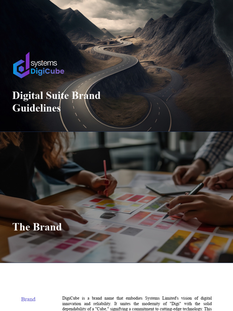 DigiCube Brand Guidelines | PDF | Logos | Brand
