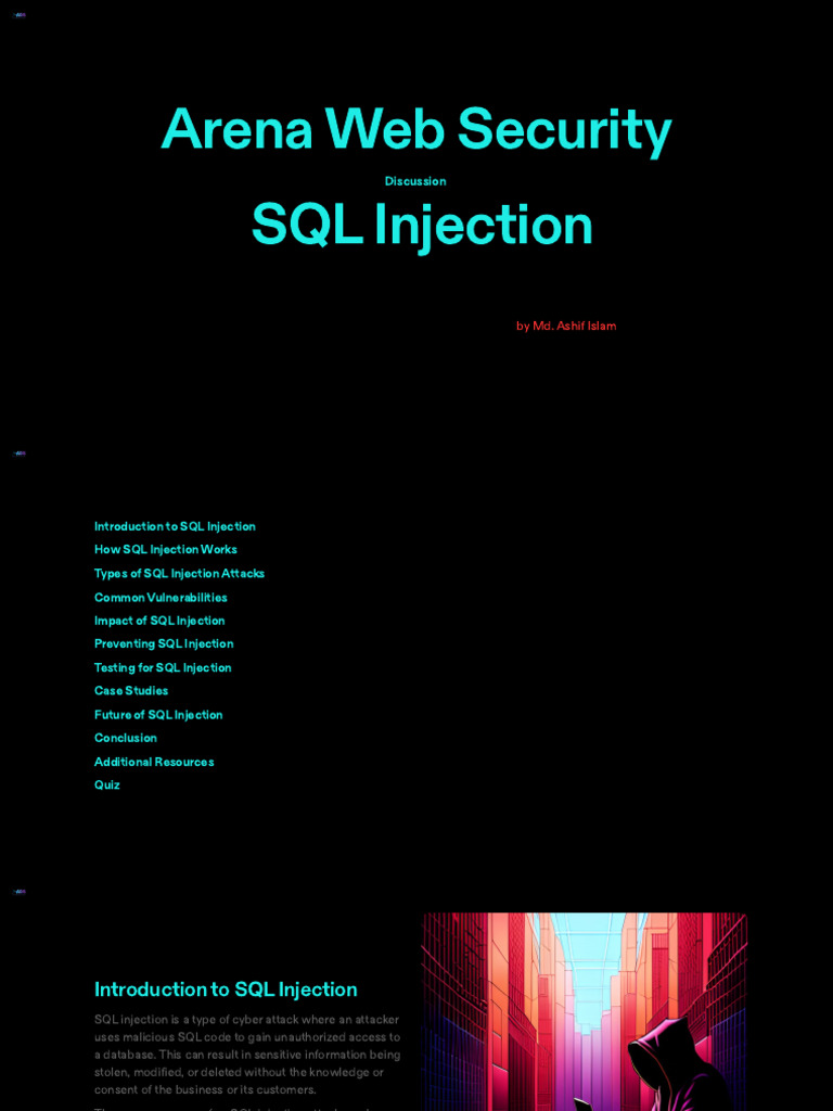 Manual SQL Injection | PDF | Databases | Sql