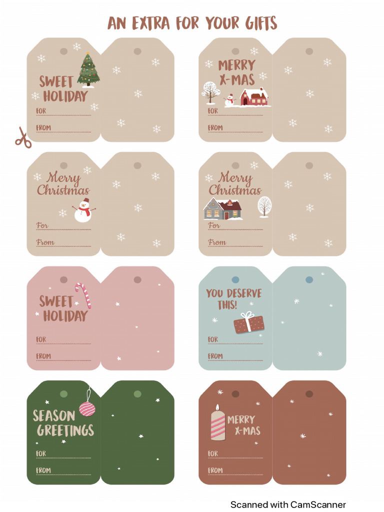 Etichete de Cadou | PDF