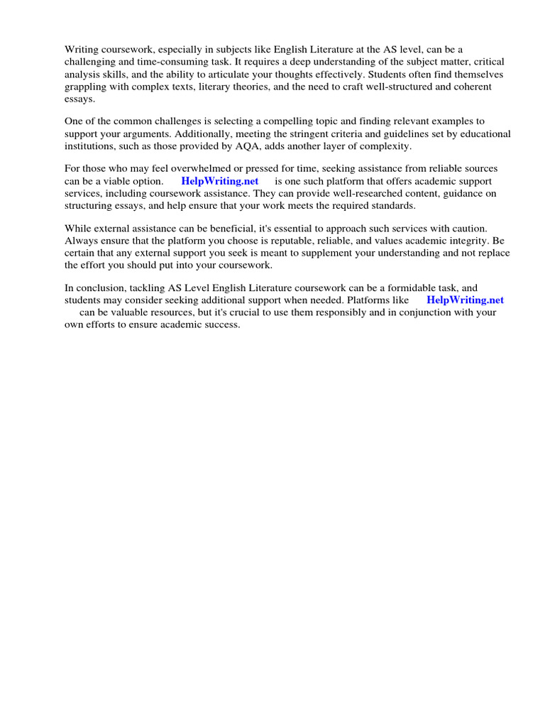 As Level English Literature Coursework Examples Aqa | PDF | Celtic ...