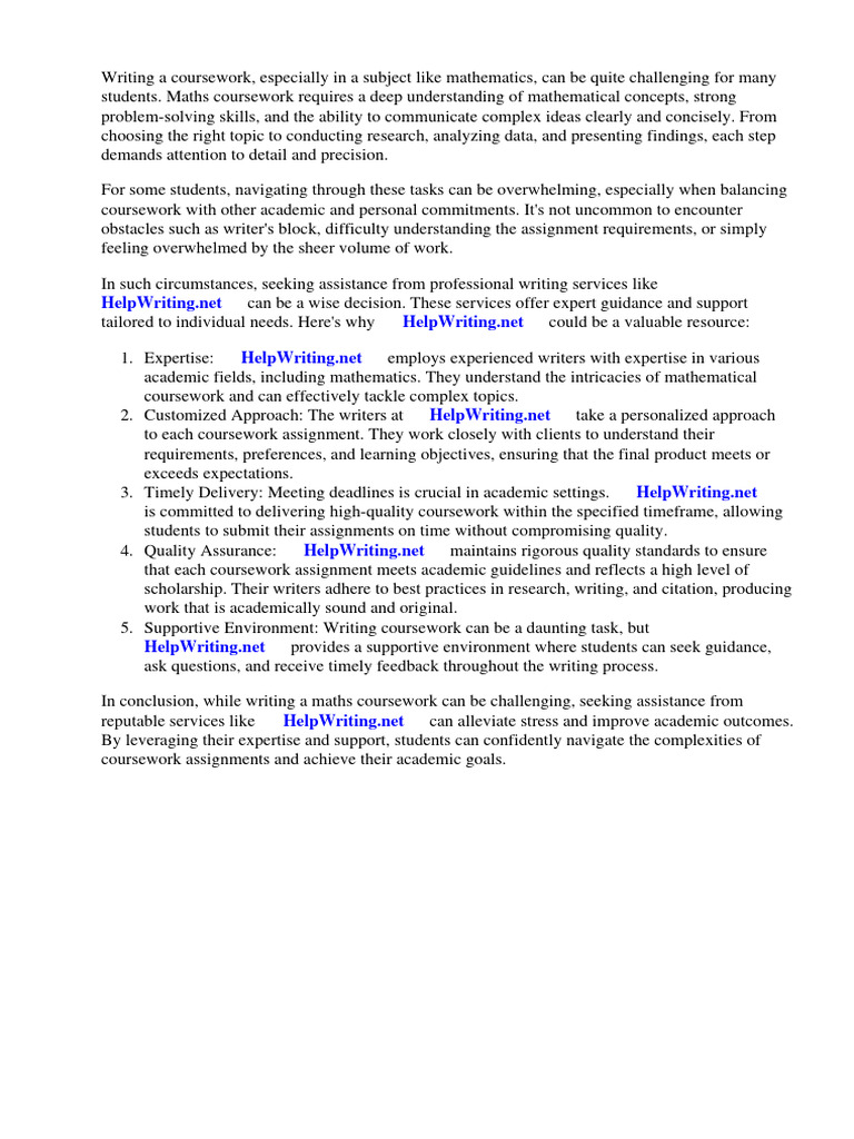 Maths Coursework Examples | PDF | Mathematics | Statistics