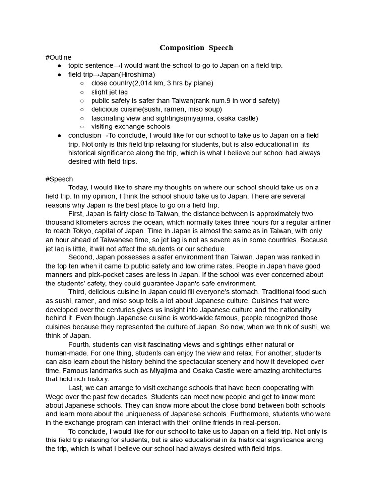 Compo Speech 2 | PDF