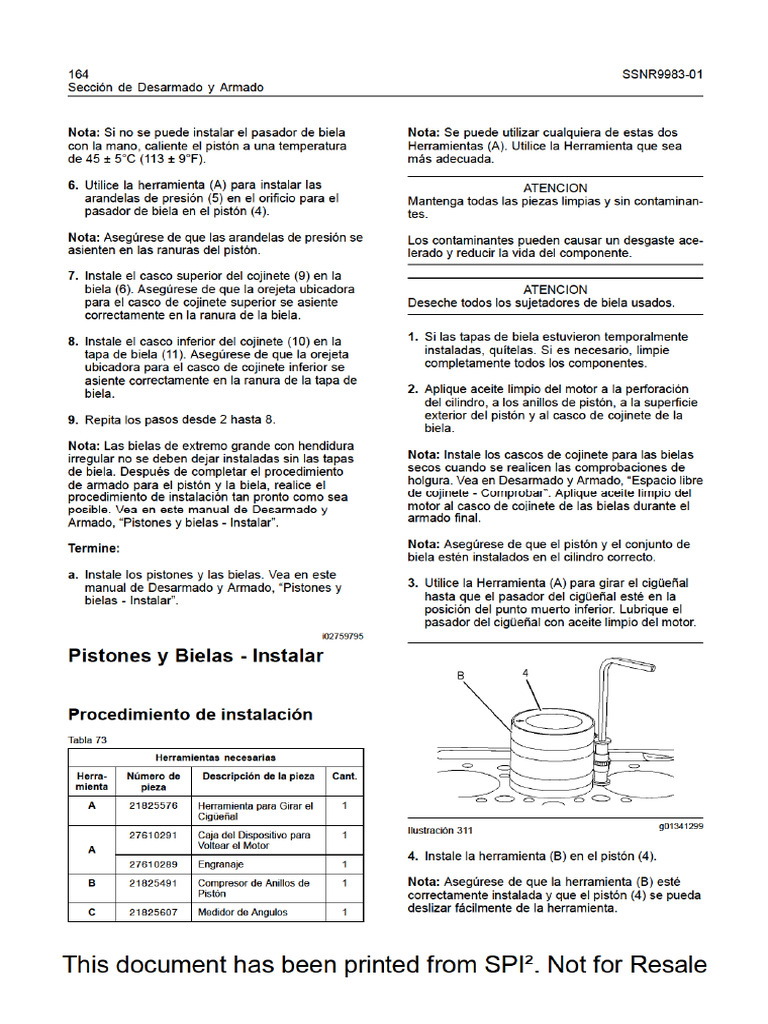 Bielas 1106D-E66TA | PDF