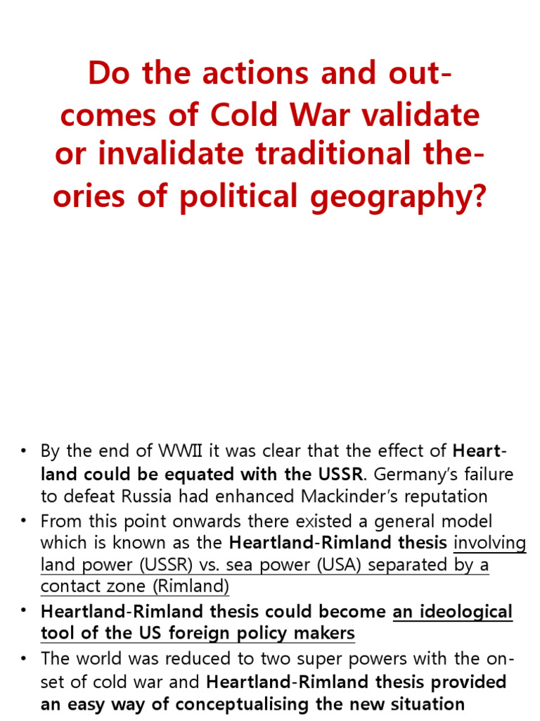 Do The Actions and Outcomes of Cold War | PDF | Containment | Diplomacy