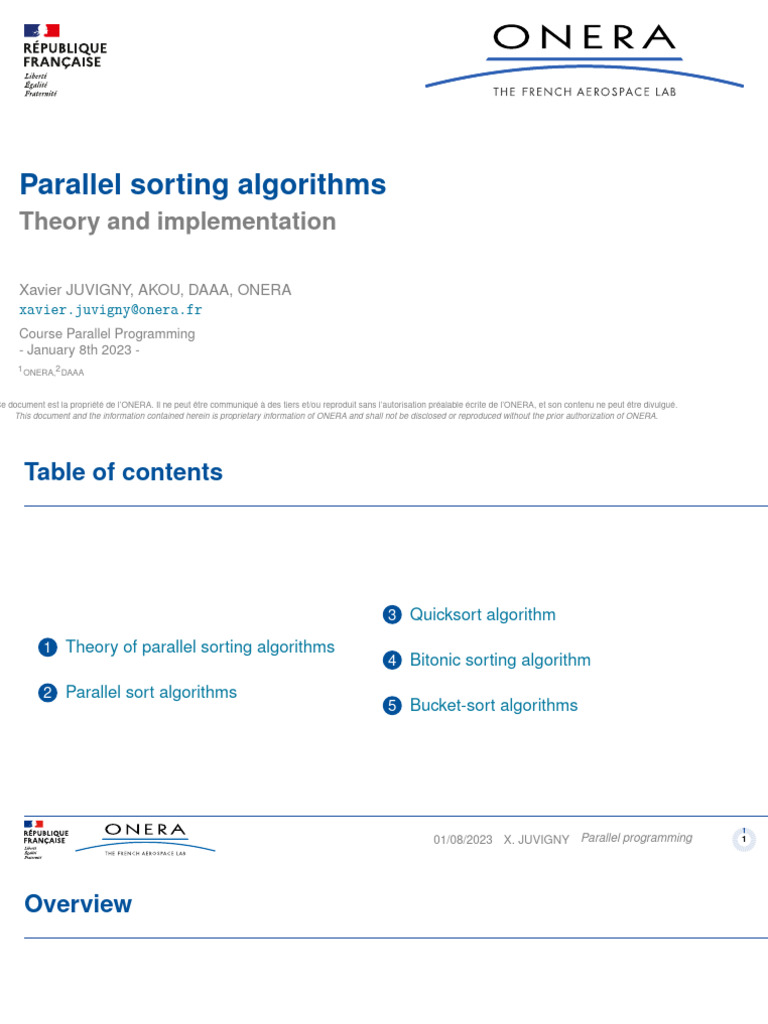 Cours 3 | PDF | Parallel Computing | Time Complexity