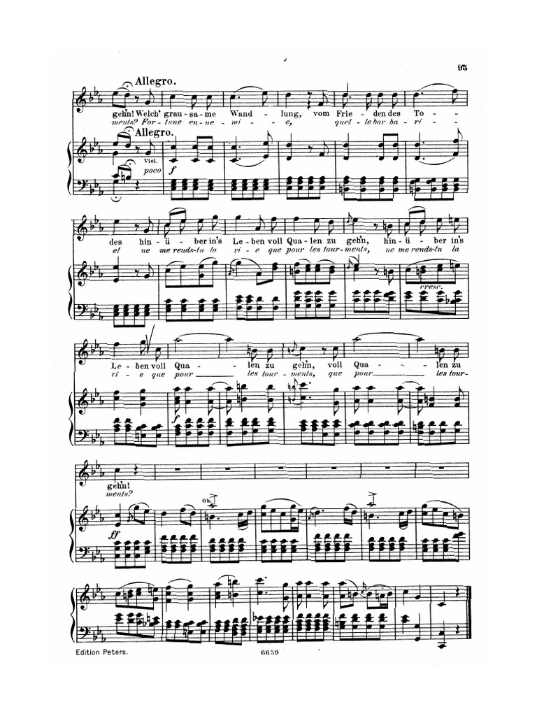 GLUCK - Orpheus - Jai Perdu Mon Eurydice | PDF