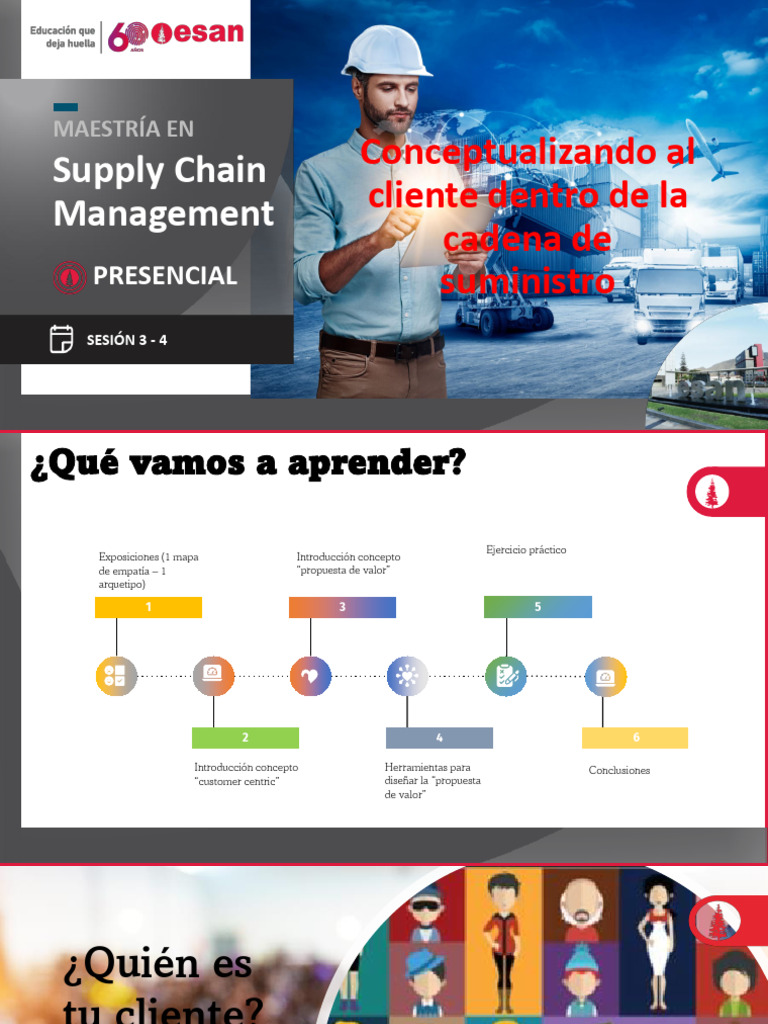 Sesion 3 y 4 Octubre23 | PDF | Logística | Empresa de inicio