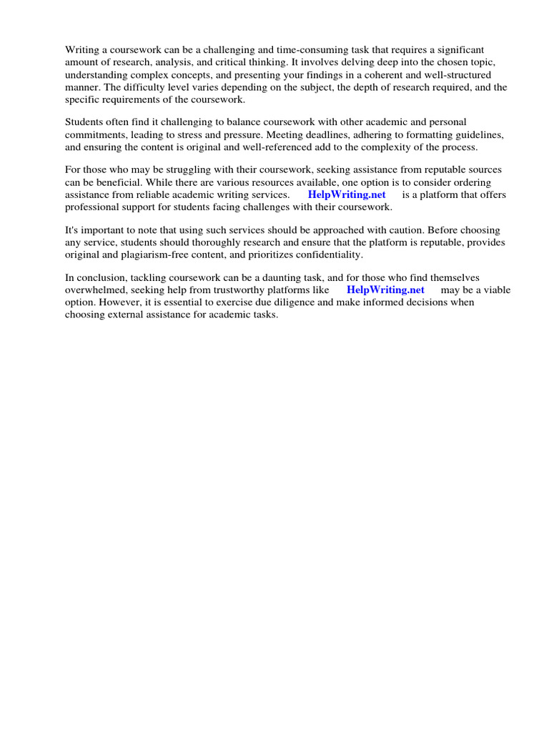 Course Work in Progress | PDF | Leadership | Thought