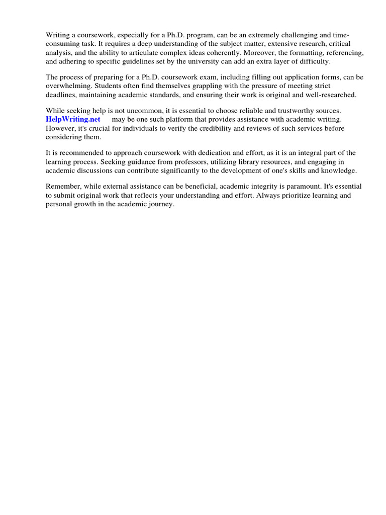 Kerala University PHD Course Work Exam Application Form | PDF | Thesis ...