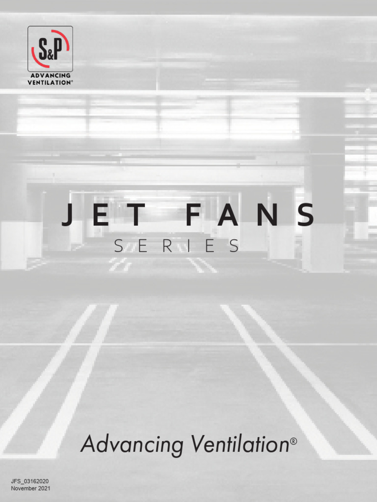 Jet Fans Brochure | PDF | Ventilation (Architecture) | Duct (Flow)