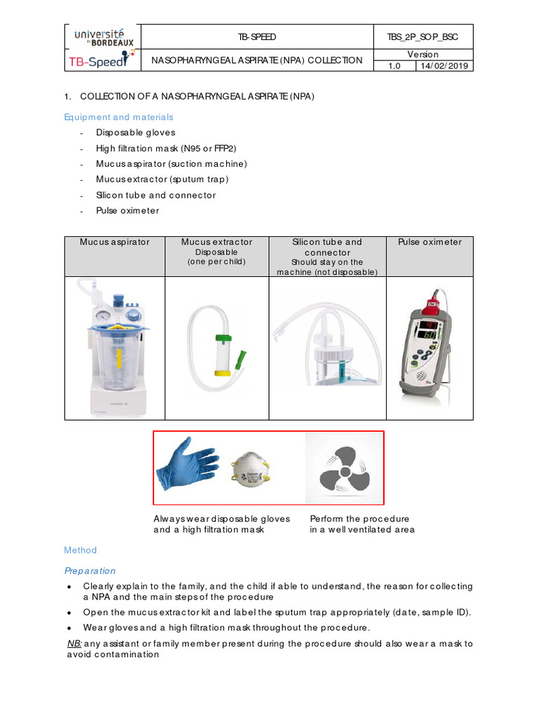 TB-Speed SOP NPA | PDF