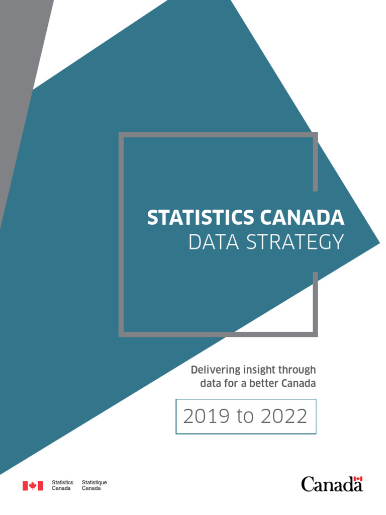 statistics_canada_data_strategy | PDF | Data | Statistics