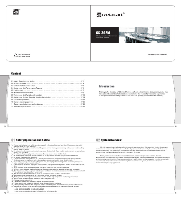 Cs 302 Manual 210324 1 Pdf Electrical Connector Electronics
