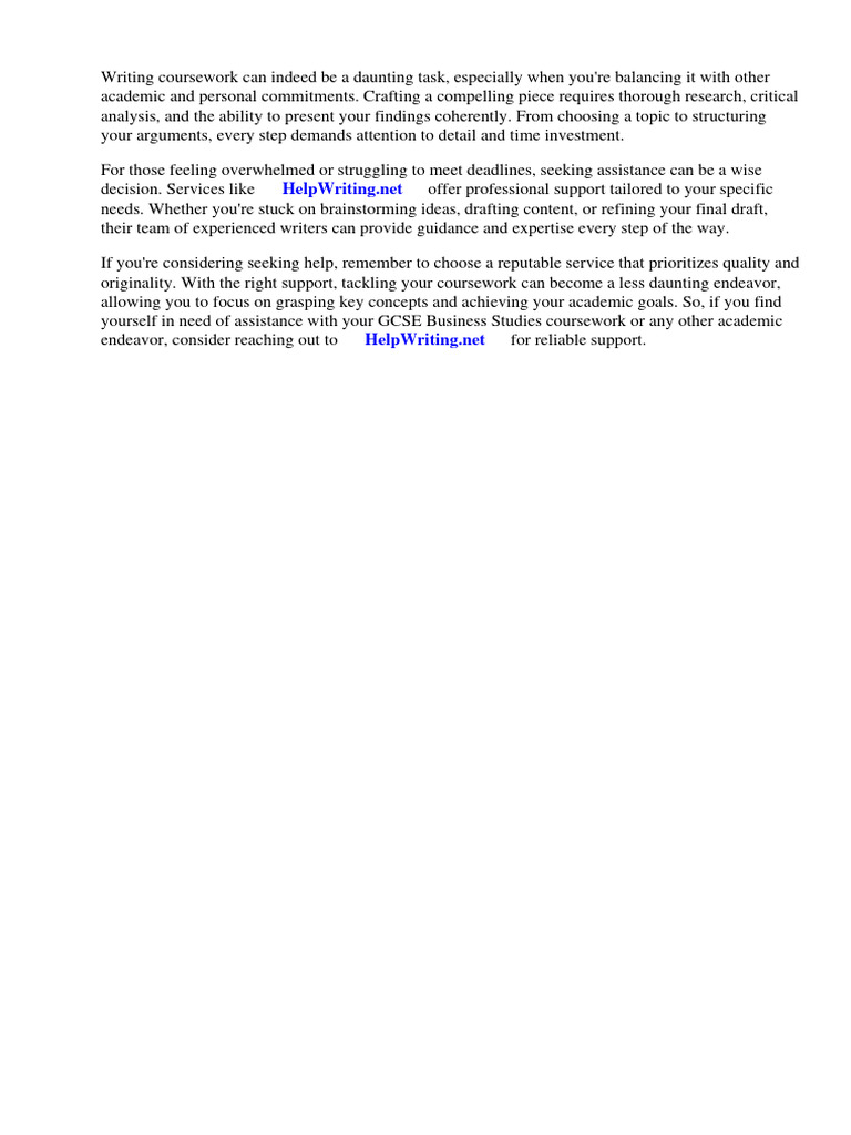 Examples Gcse Business Studies Coursework | PDF | Interest | Loans