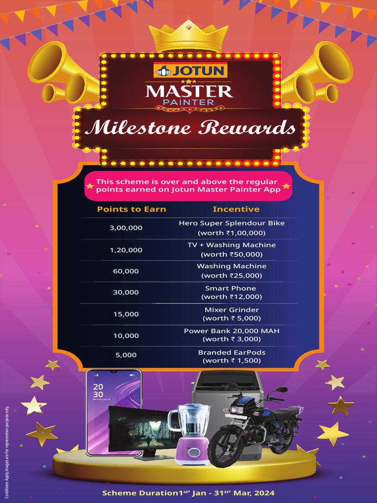 Jotun Milestone Rewards for Painters | PDF | Justice | Crime & Violence