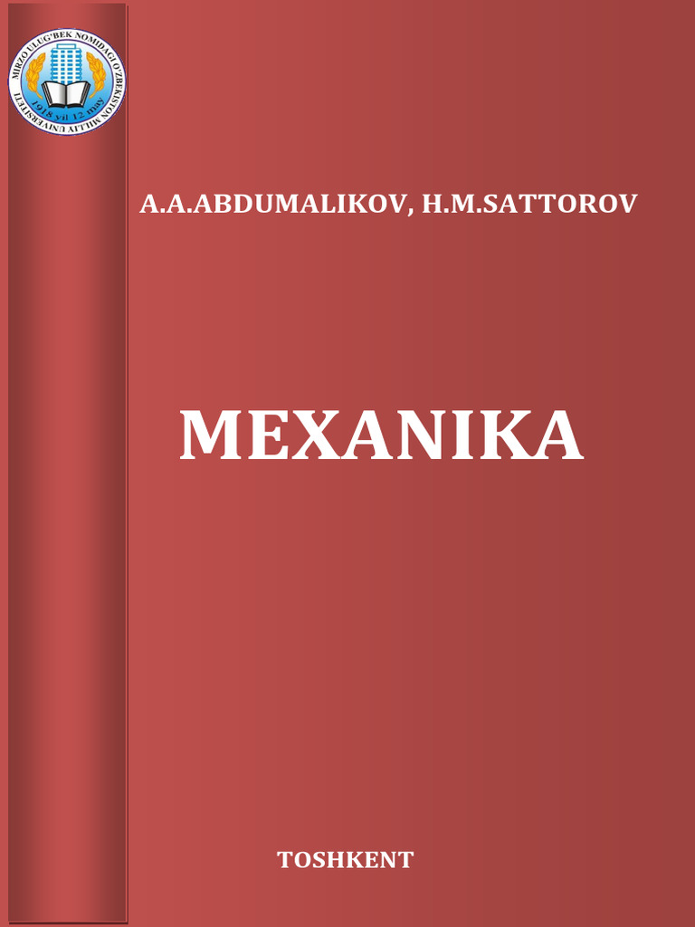 Mexanika AA HS-2019 | PDF