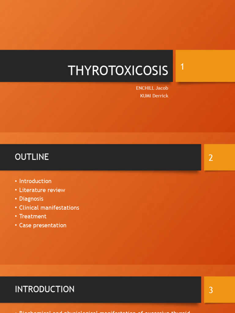 THYROTOXICOSIS | PDF | Hyperthyroidism | Thyroid Stimulating Hormone