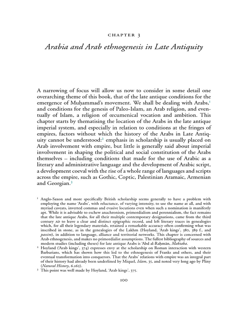 AZMEH, Aziz Al. (2014) The Emergence of Islam in Late Antiquity. Allah ...