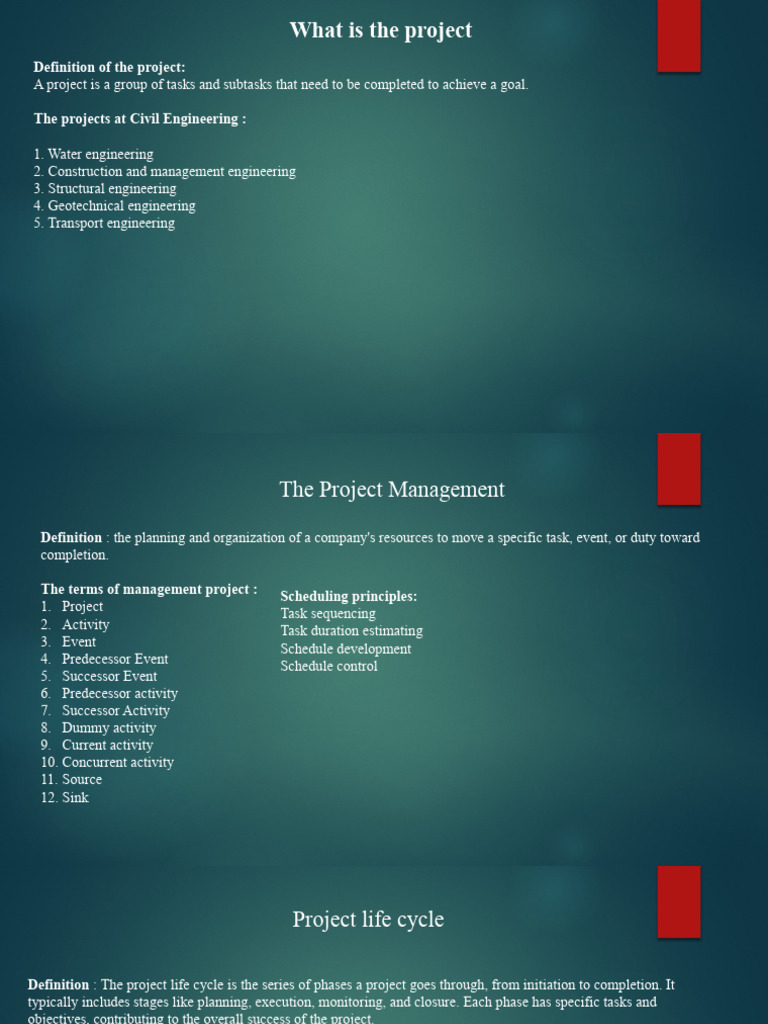 Project Management Pdf Project Management Employment