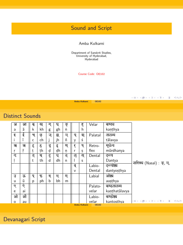 1.2-Sound Script | PDF | Linguistics | Languages Of Asia