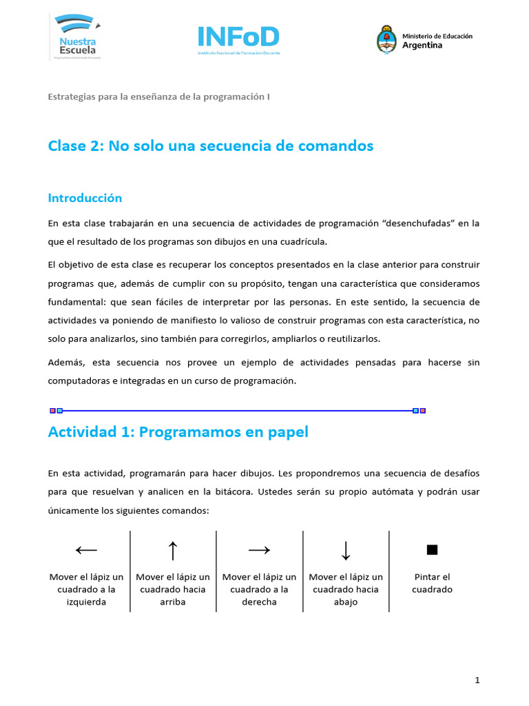 AET03 Clase 2 - No Solo Una Secuencia de Comandos V1.docx - Co | PDF ...
