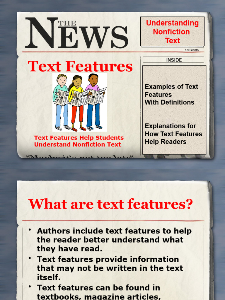 Text Features | PDF | Ant | Information