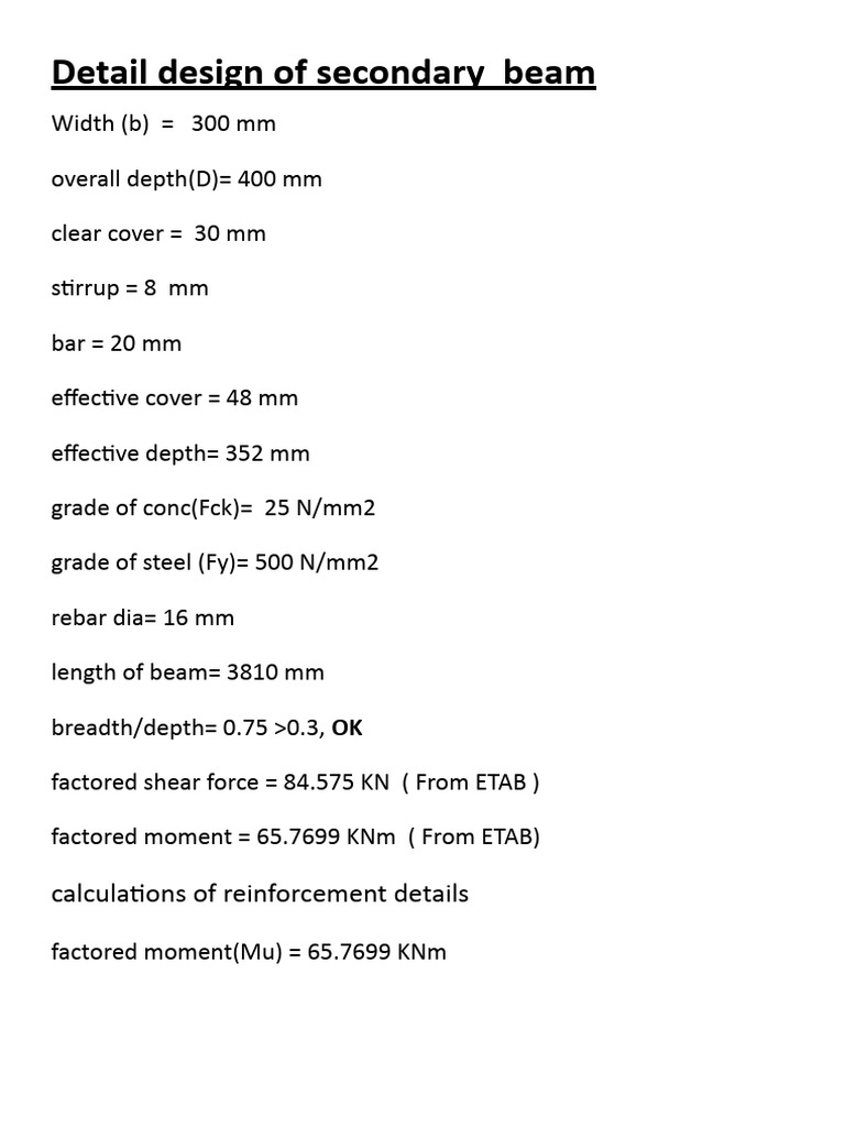 Structural Beam Design Guide | PDF
