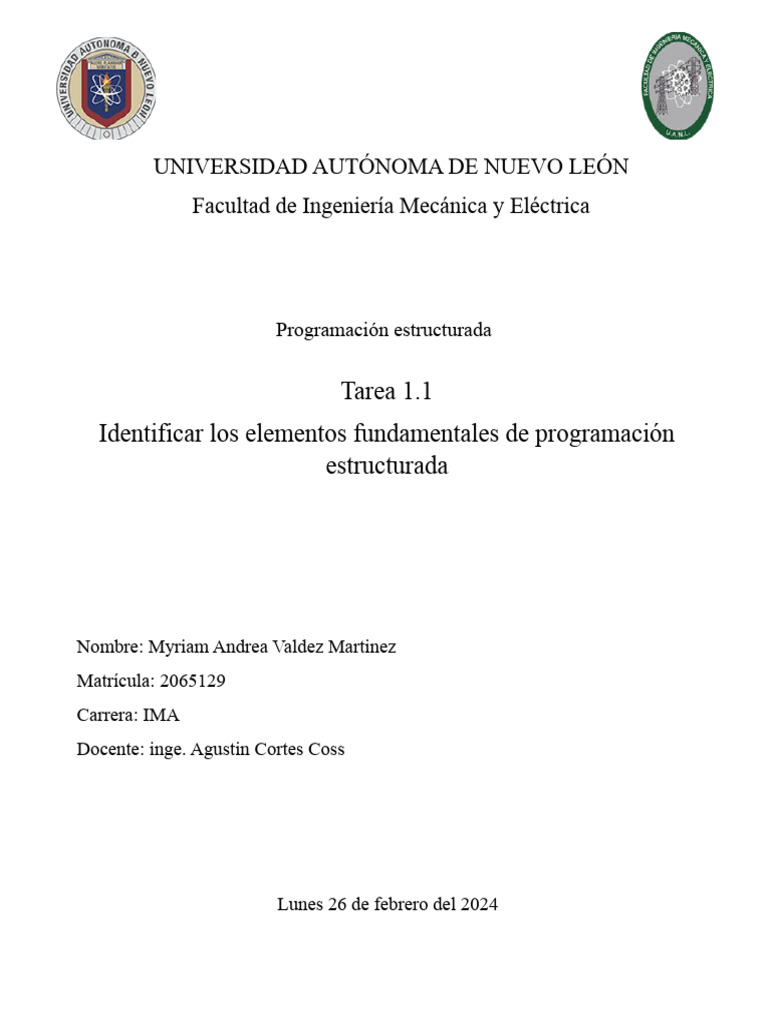Glosario Programacion Estructurada | PDF | Informática