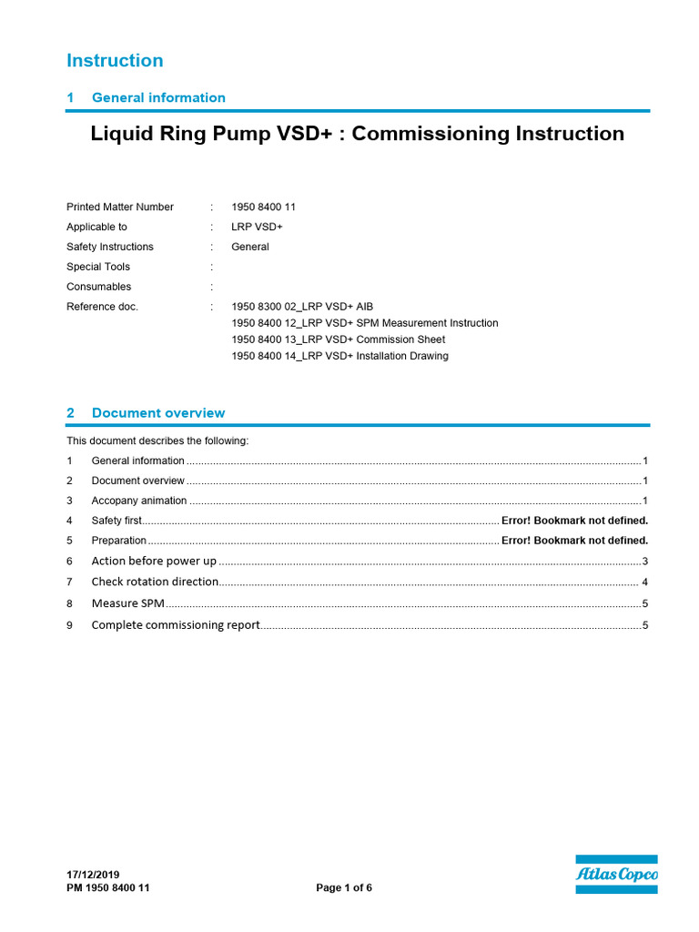 AIB LRP 700-1000 VSD+Commissioning EN | PDF | Valve | Manufactured Goods
