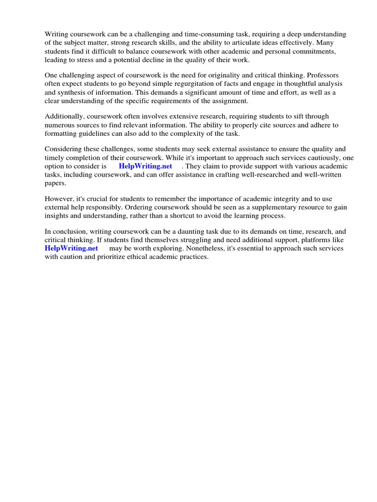 Cie Coursework Samples | PDF | Curriculum | Critical Thinking