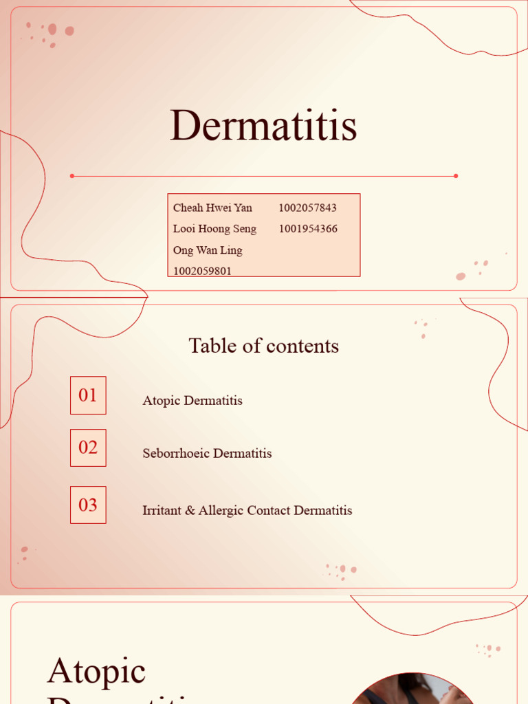Dermatitis Pdf Dermatitis Allergy