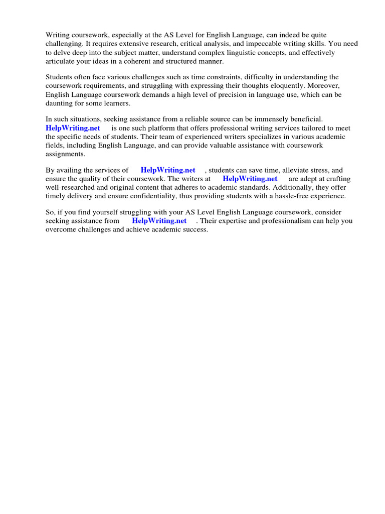 As Level English Language Coursework Help Pdf Essays English Language