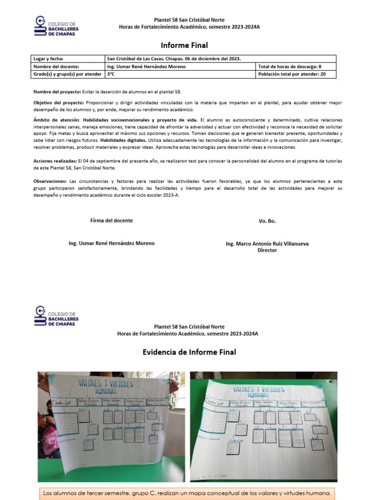 Informe Final - Evidencia - Mapa Conceptual | PDF | Cognición