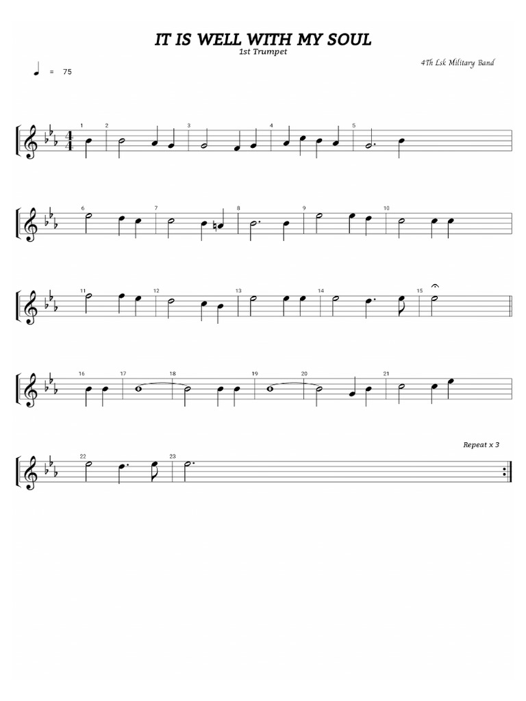 1st Trumpet 20231112 174532 | PDF