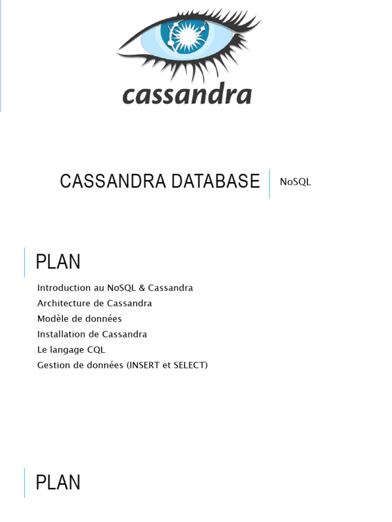 Cours Cassandra Ifocop | PDF | NoSQL | Bases de données