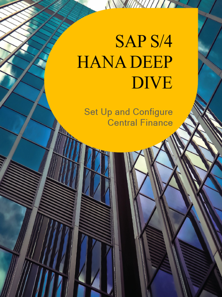Set Up And Configure Sap Central Finance Pdf Replication Computing Computing